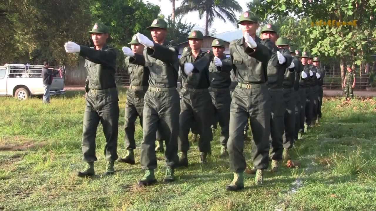 100th Army Basic Training Schools MNLA - YouTube