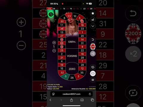 RULET - RULETTE 8 MİLYON TL REKOR KAZANÇ#live #casino