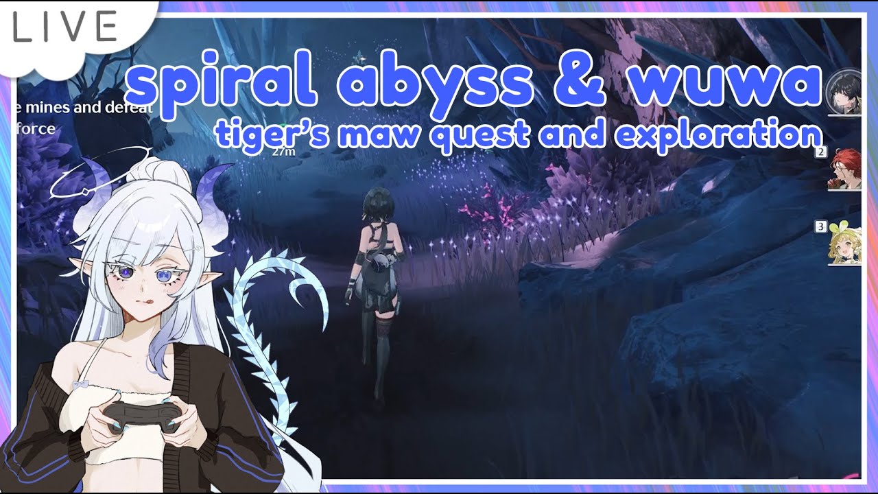 [genshin/ww] spiral abyss & daily dose of wuwa (240617) - YouTube