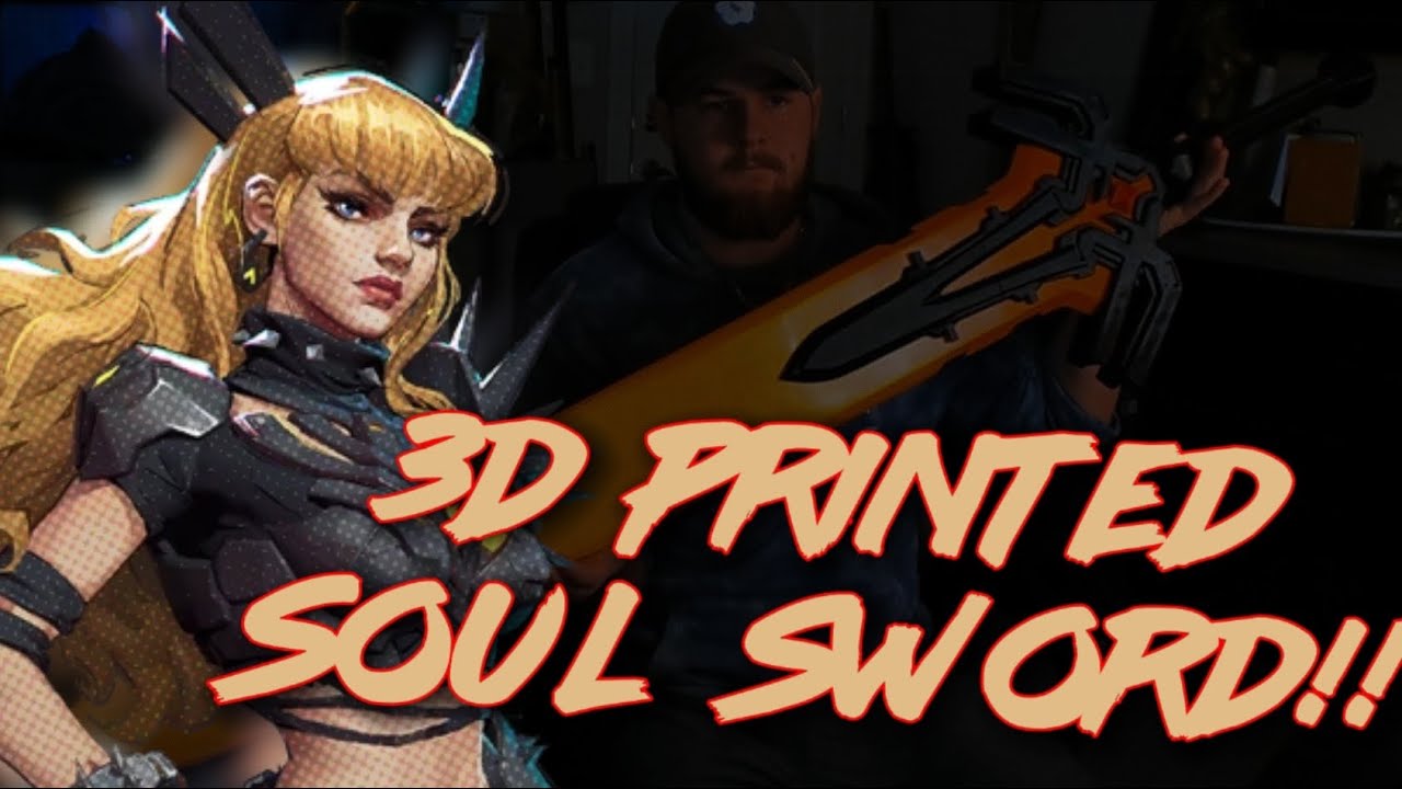 MARVEL RIVALS COSPLAY!! 3D Printed Magik Soul Sword!! - YouTube