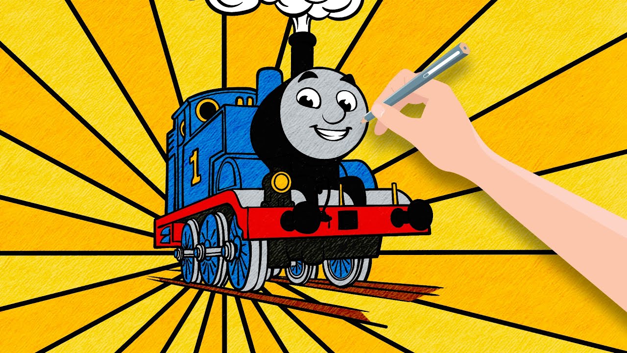 Thomas The Really Useful Engine | Thomas and Friends Coloring - YouTube