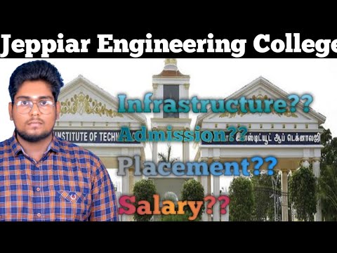 Jeppiar Engineering College review in Tamil||Admission?|Placement ...
