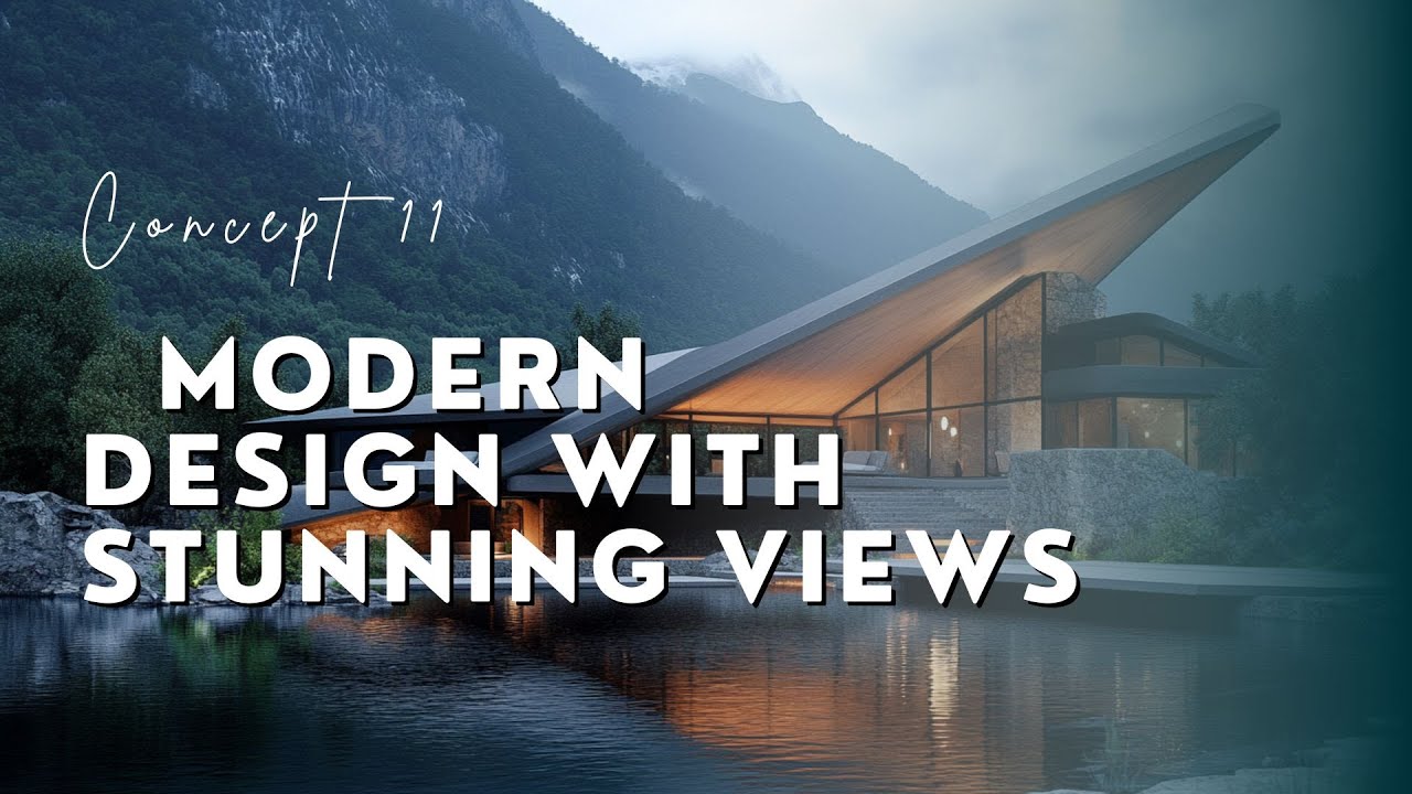 WANT A HOME INTEGRATED WITH NATURE? WATCH THIS MODERN DESIGN NOW! - YouTube