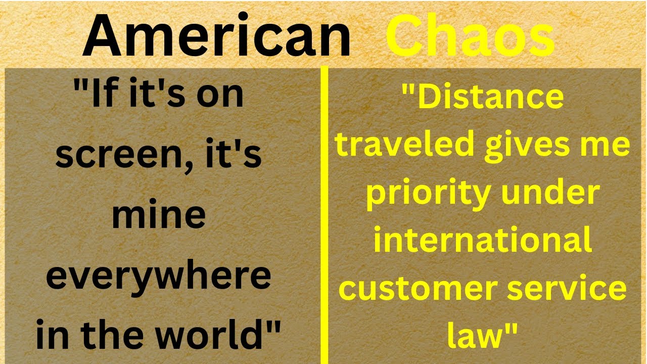 When American Ego Crashes Reservations Rules - YouTube