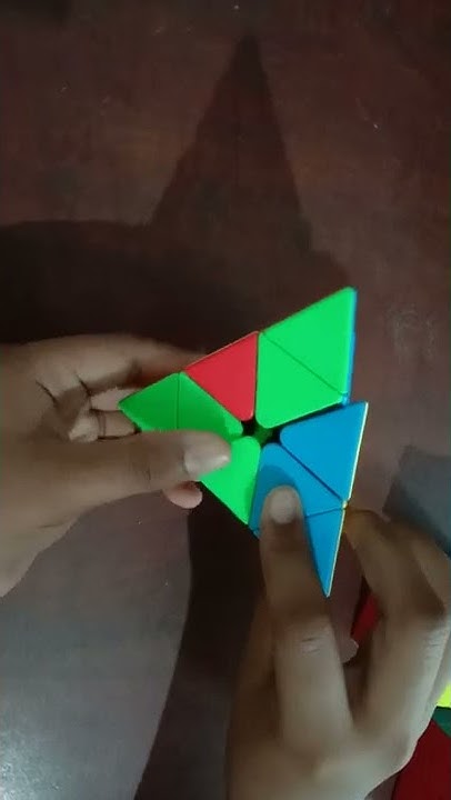 last 2 edges case on pyraminx - YouTube