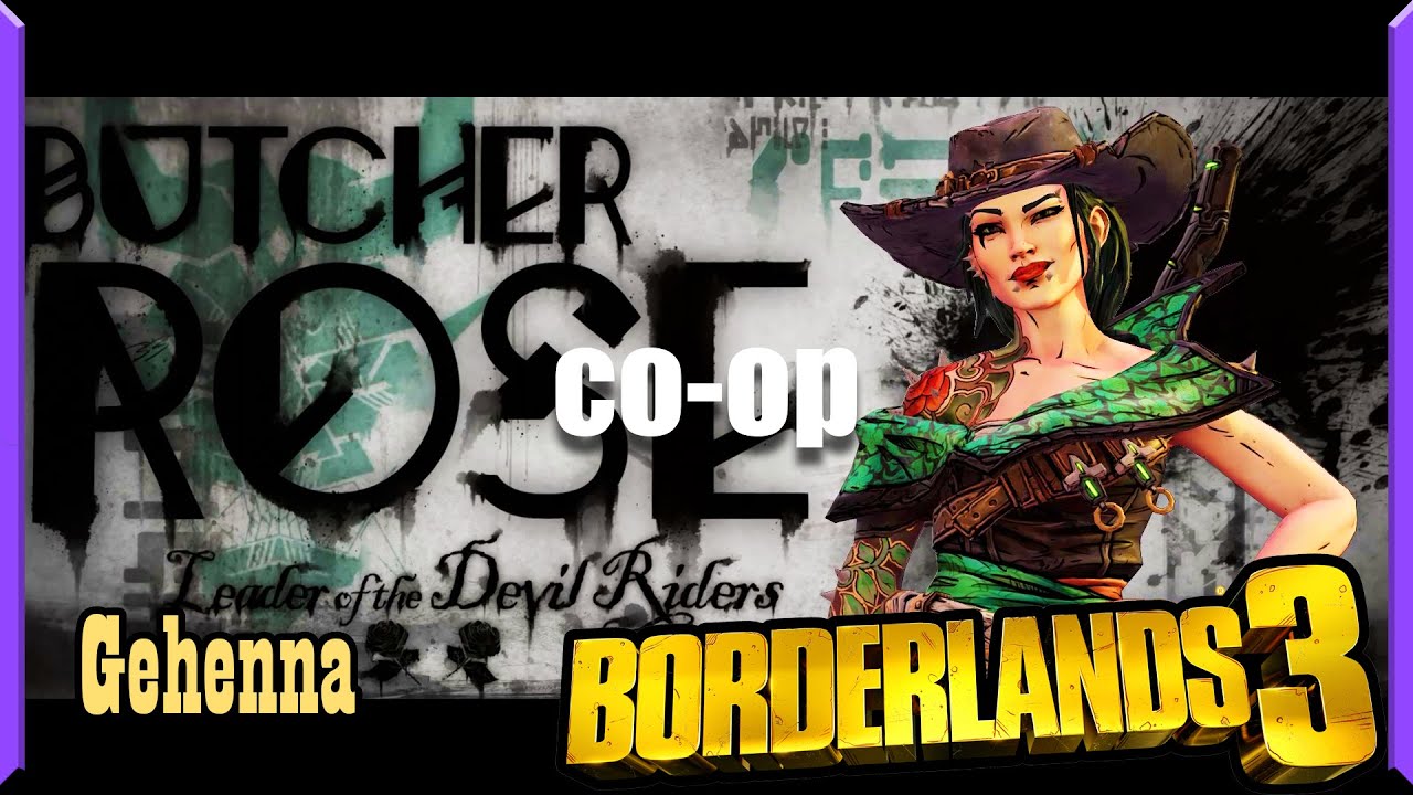 Borderlands 3 - Co-op Looter Shooter FPS Mayhem Gehenna Butcher Rose ...