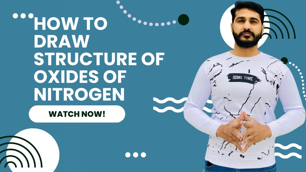 how to draw structure of oxides of nitrogen #tricks #chemistryeducation ...