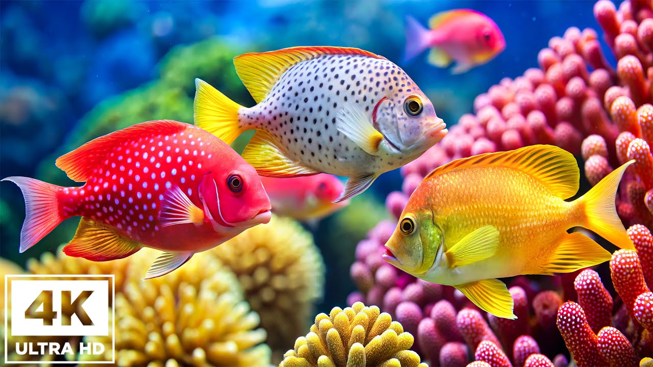 Amazing 4K Ocean Adventure - Dive Deep and Marvel at Sea Animal in The ...