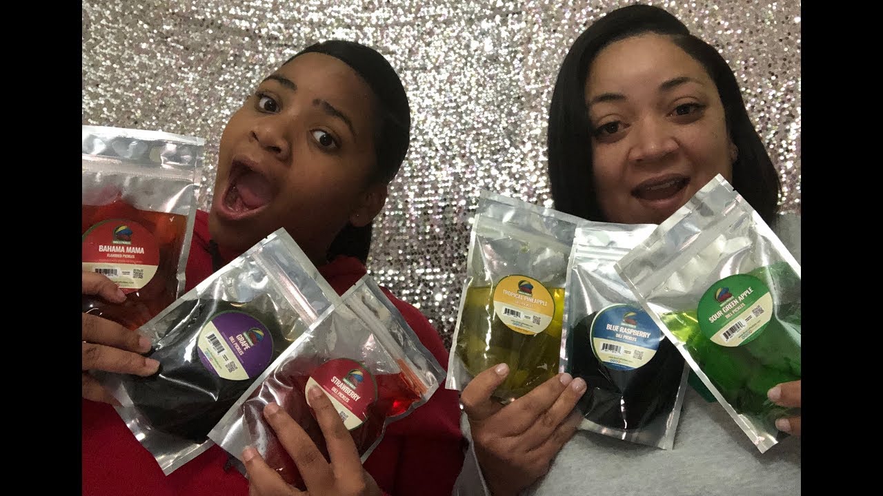 Snow cone 🍧 flavored pickle challenge (must watch)!!! - YouTube