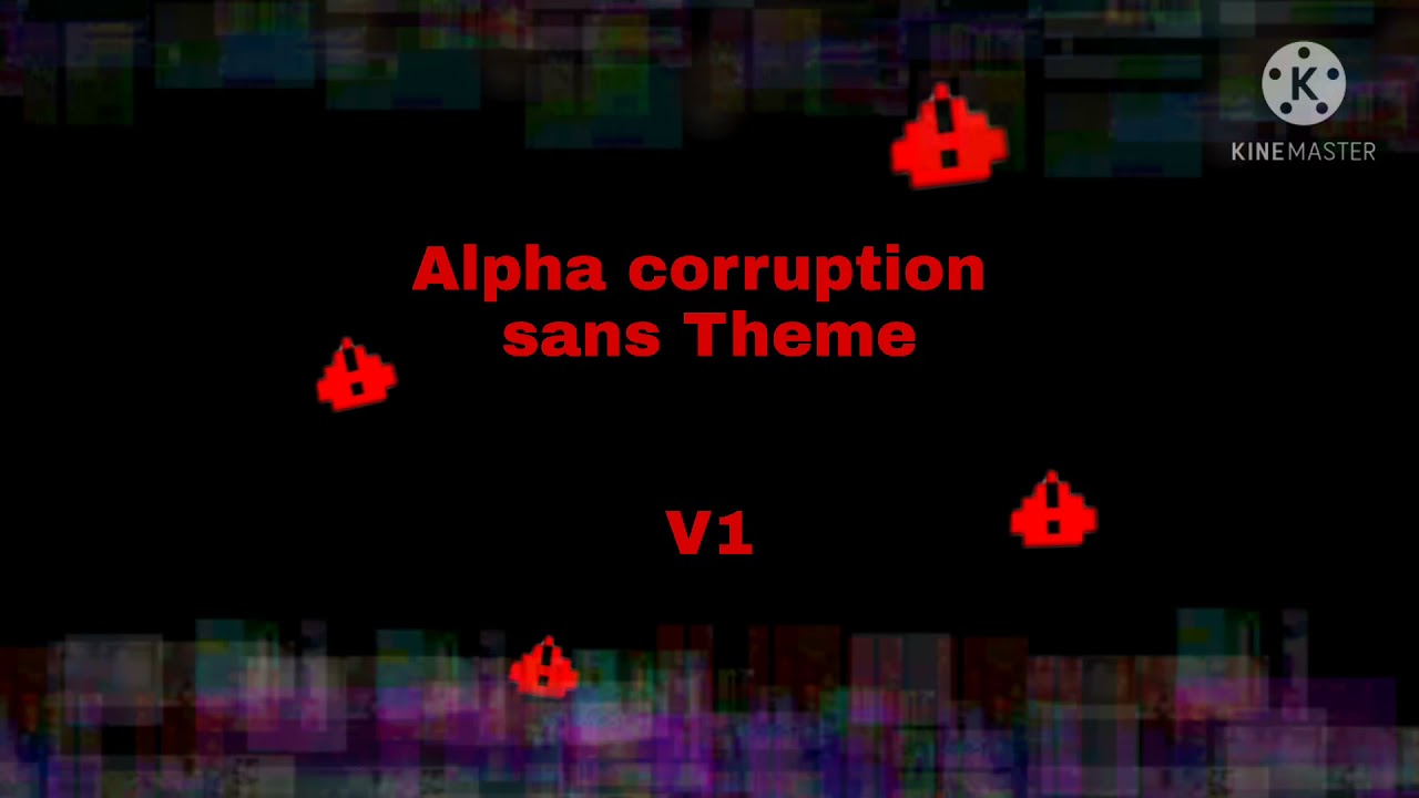 Alpha Corruption Sans Theme| non canon - YouTube