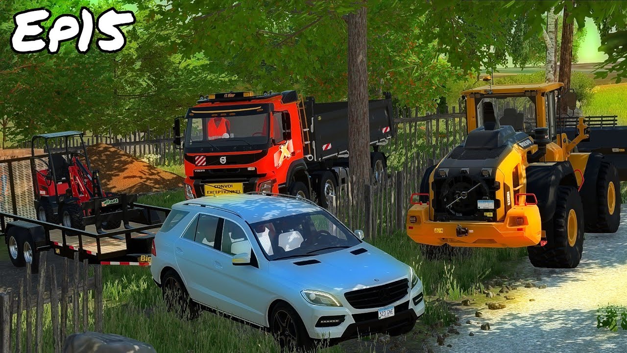 HORIA MITOC///MERCEDESU ĂSTA E FORTZA -[Ep15]-Farming Simulator 22 ...