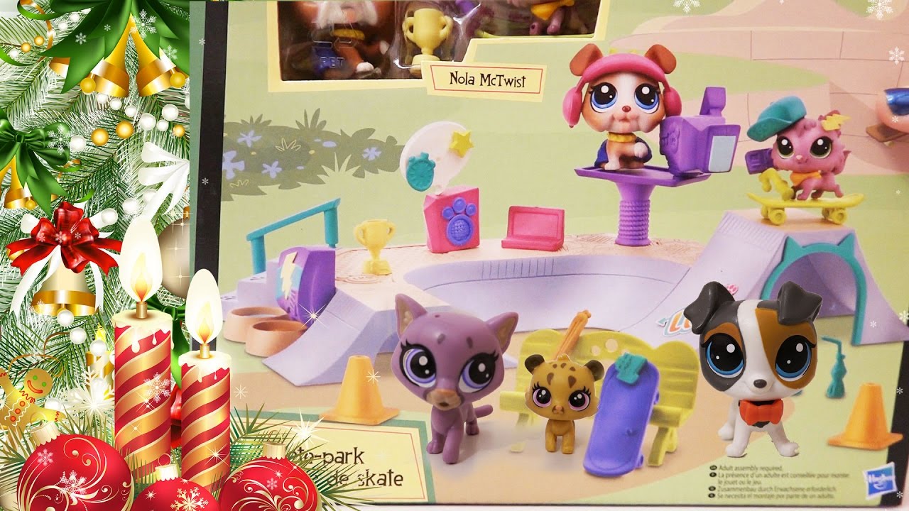 LPS Новогодняя распаковка 2 (Skate Park) - YouTube