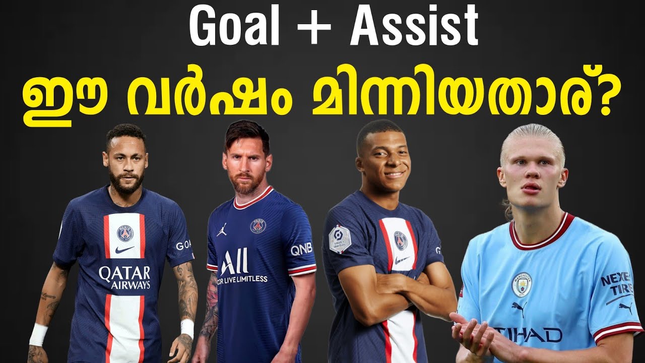 Goal + Assist ഈ വർഷം മിന്നിയതാര്? | Football News - YouTube