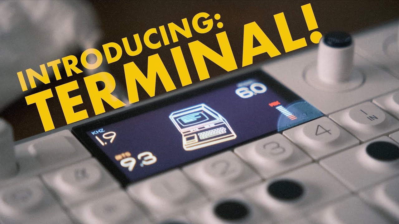 Teenage Engineering OP-1 Field NEW Terminal Effect Ambient Sketch - YouTube