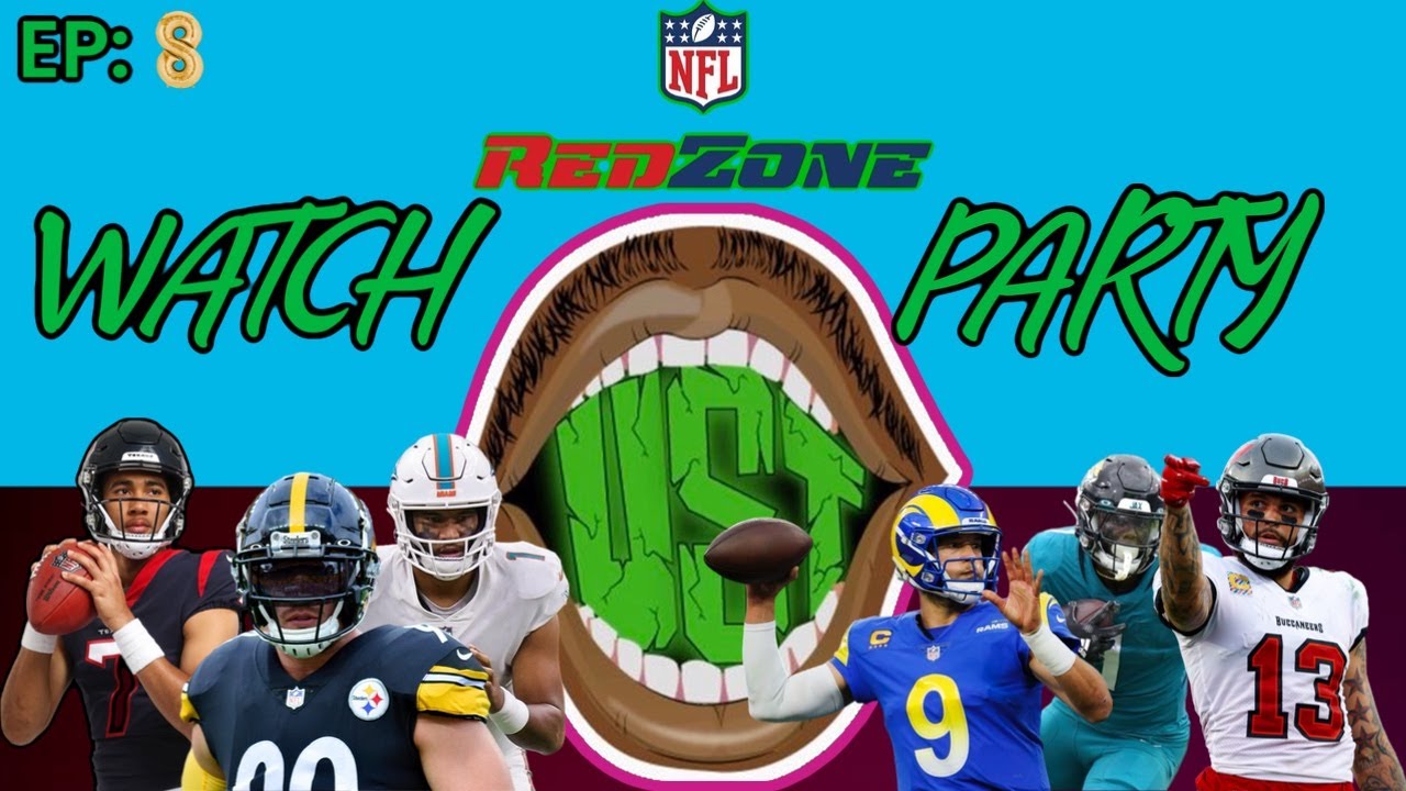 NFL RED ZONE WEEK 17 WATCH PARTY EPISODE 8! LIVE PLAY BY PLAY/REACTIONS ...