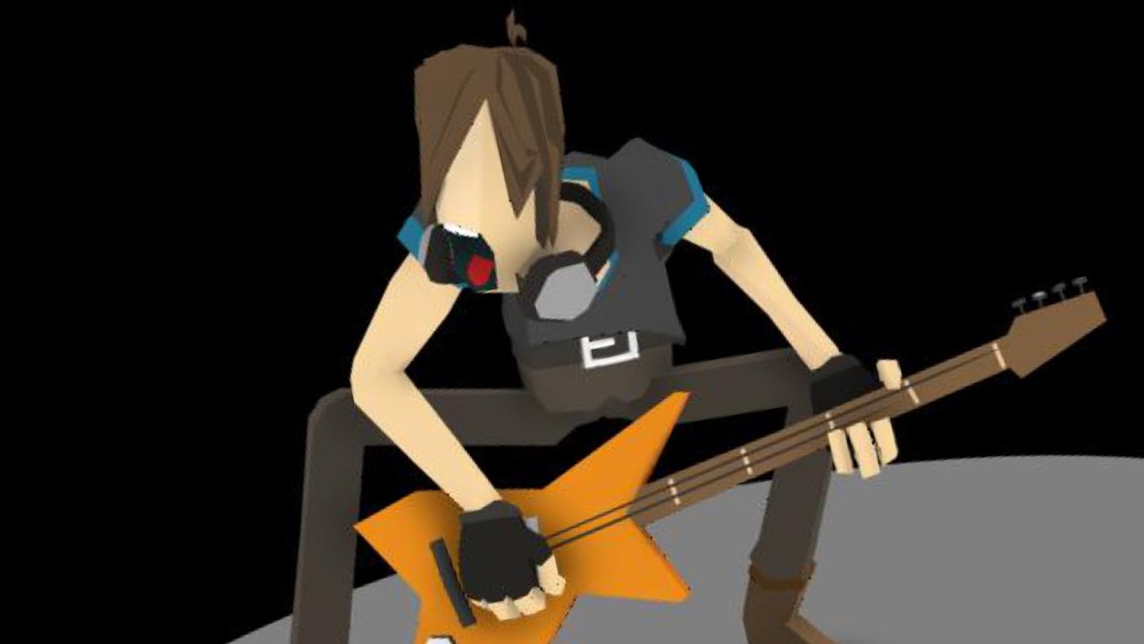 Rock n Roll Guy Animation Test - YouTube