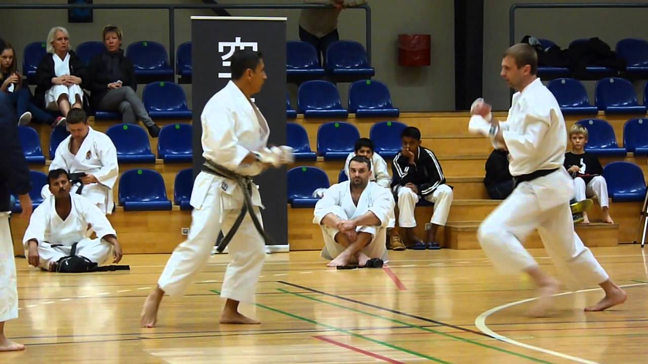 Dan Grading DARWIN ROJAS kumite - YouTube