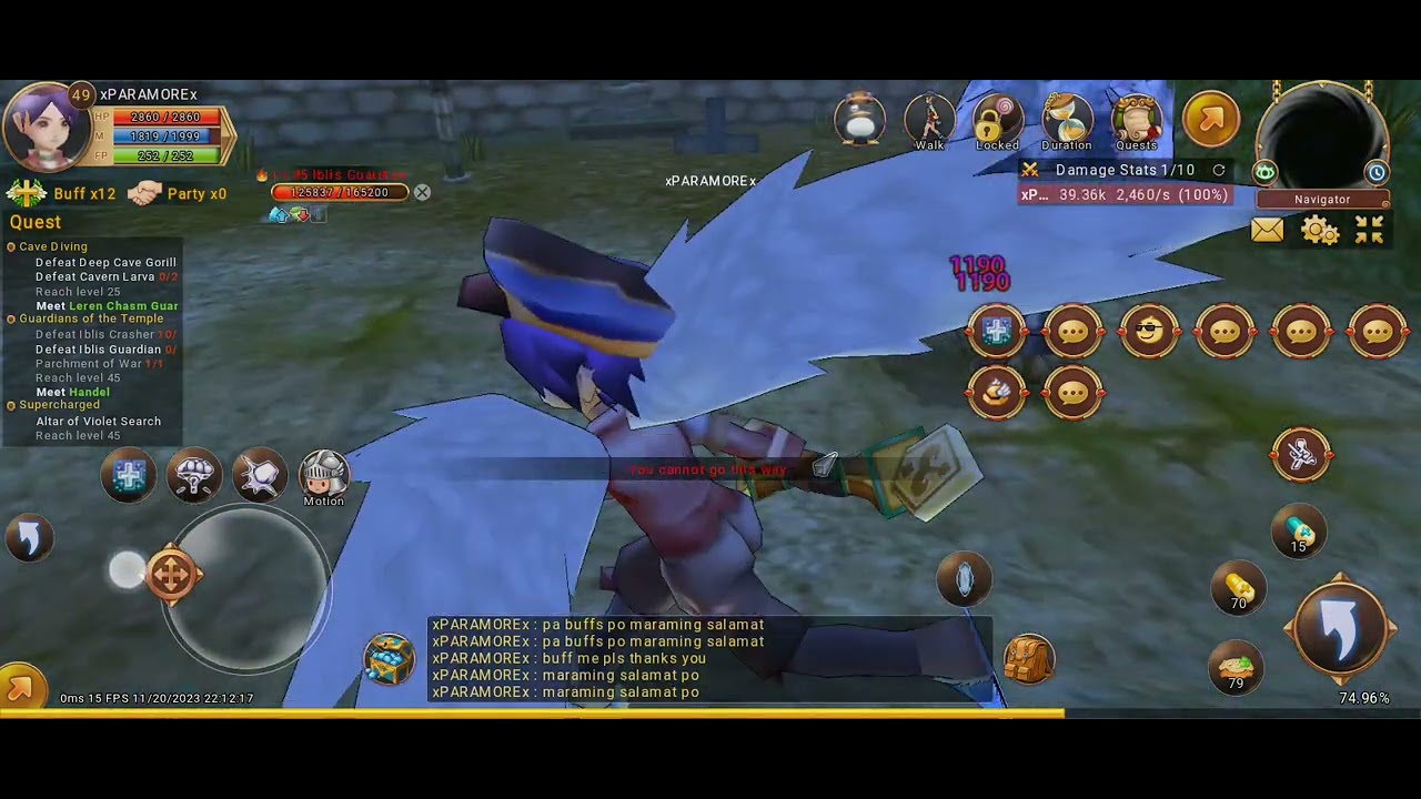 Iblis guardian quest Flyff Universe - YouTube