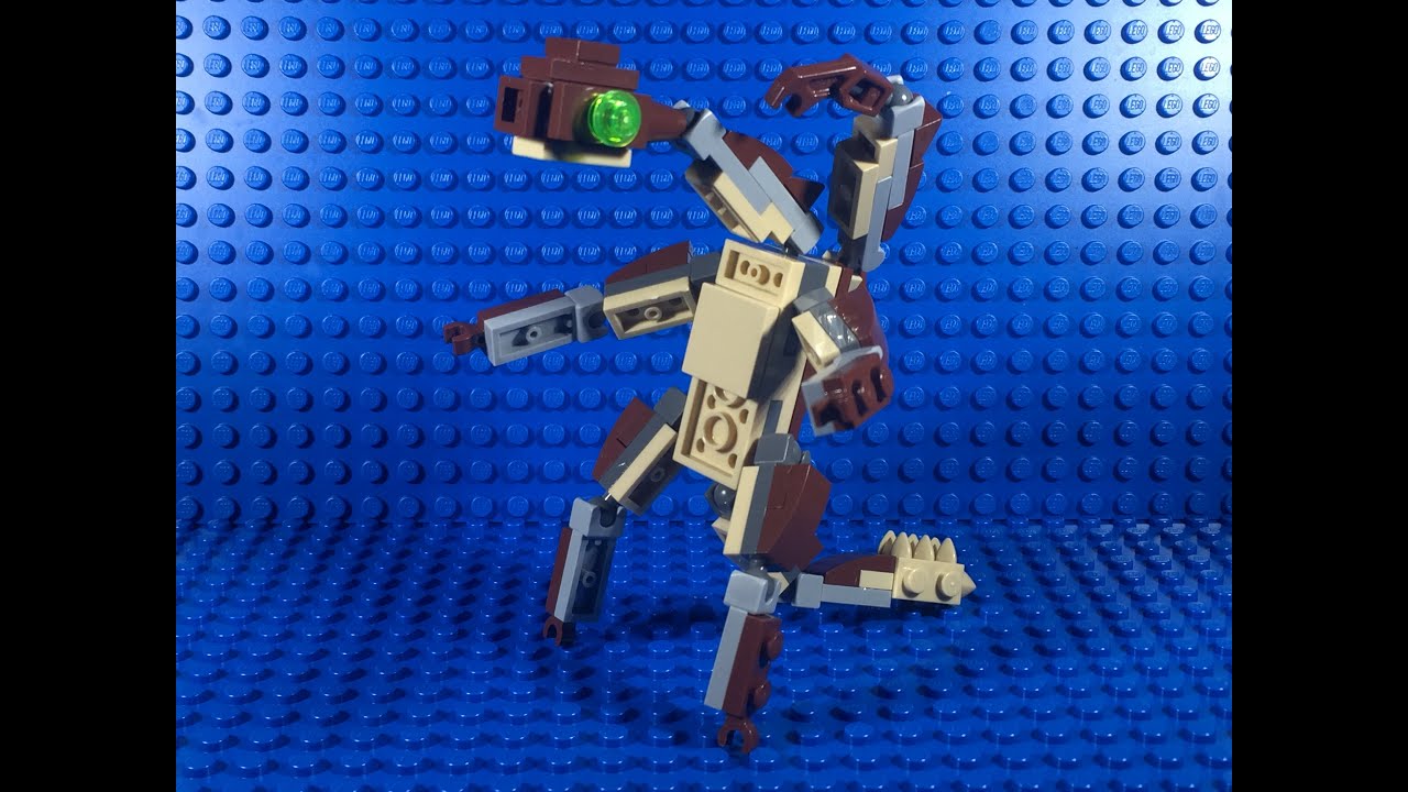 Custom LEGO mini Star Wars Zillo Monster Build MOC - YouTube