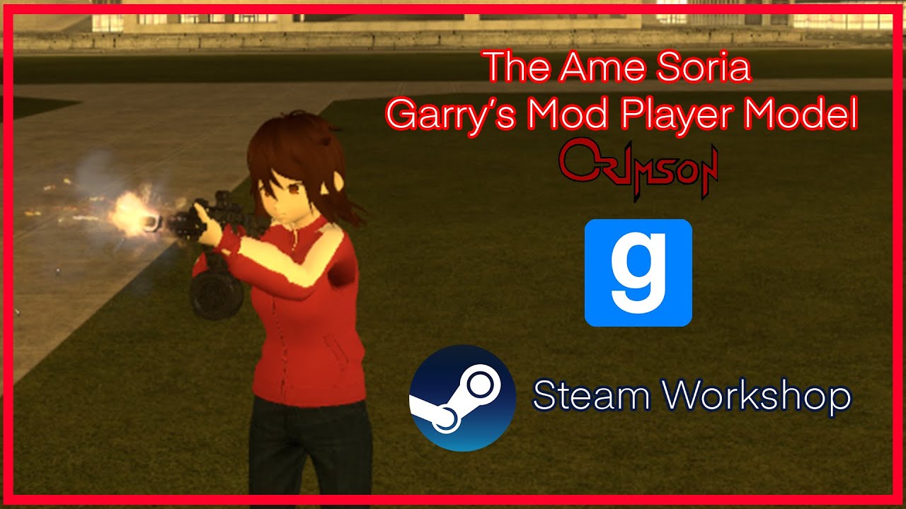 The Garry's Mod Ame Soria Playermodel (Workshop Link Below) - YouTube