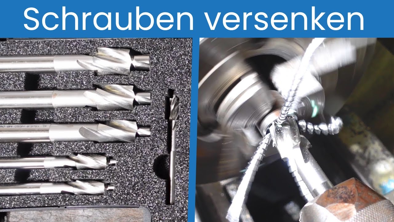 Schrauben Richtig Versenken Werkstatttricks YouTube