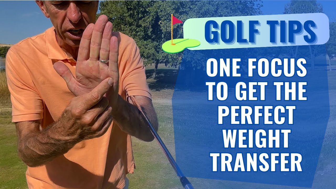 One Focus To Get The Perfect Weight Transfer In Your Golf Swing! - YouTube