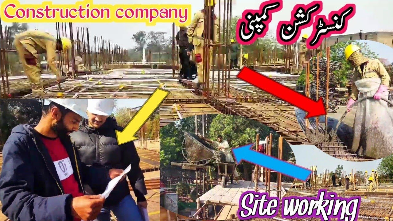 Formwork steel fixing & concrete complete at site - YouTube