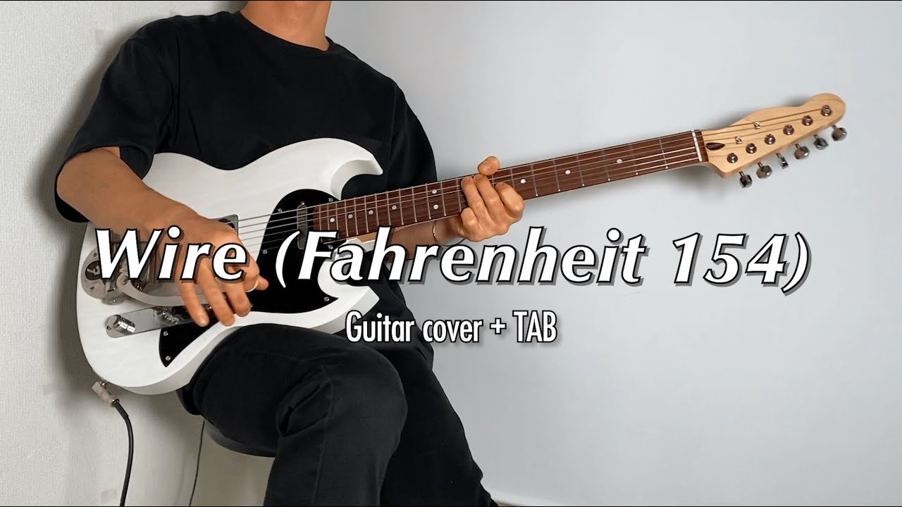 THE NOVEMBERS - Wire (Fahrenheit 154) (Guitar cover) - YouTube