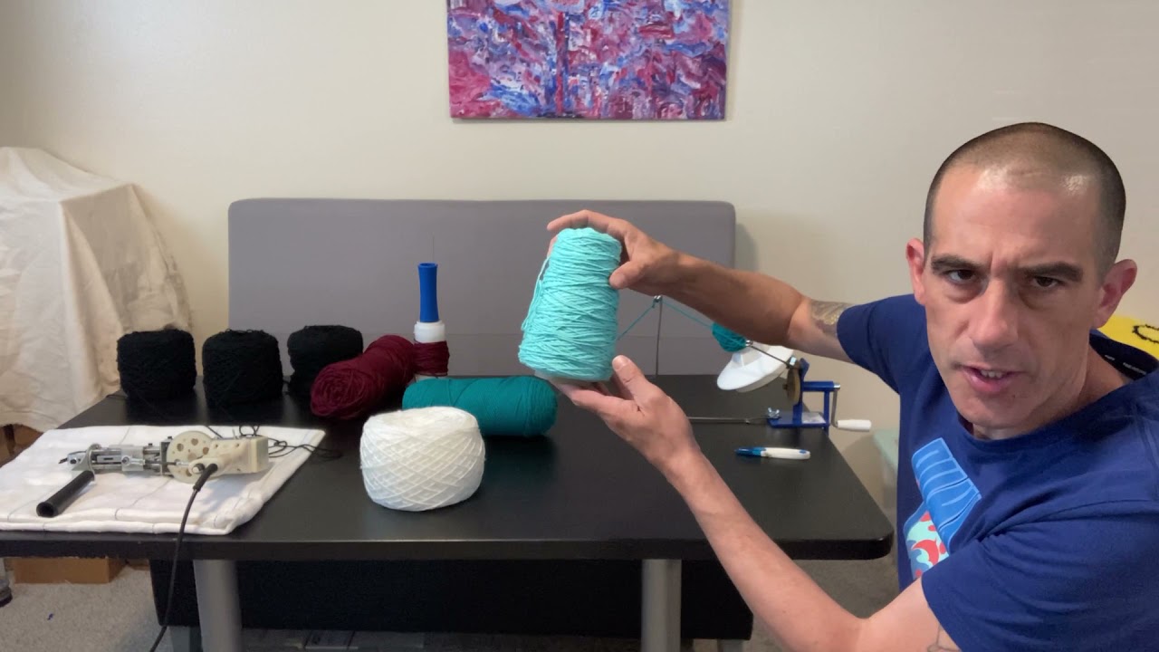 Tuft Love Starter Kit - Quick Start Guide : How to Prepare your Yarn ...