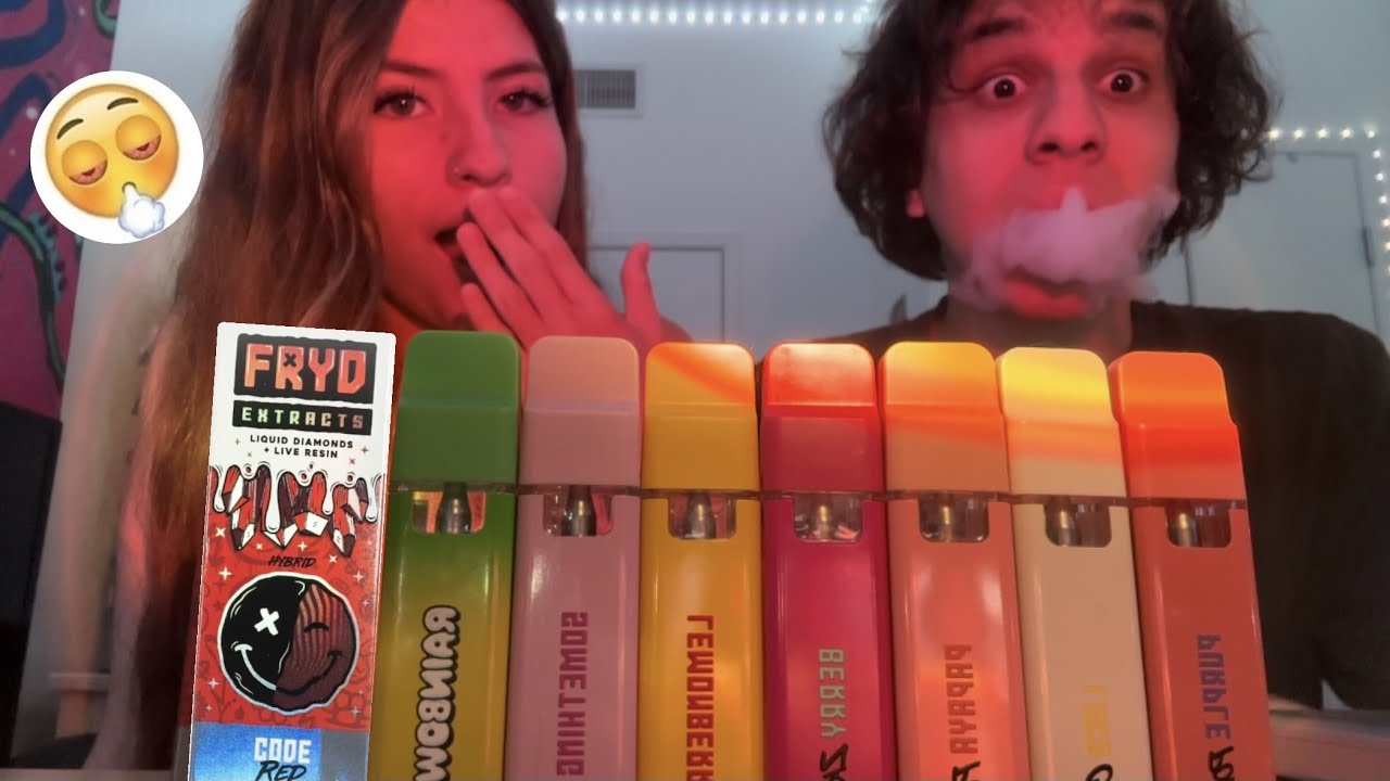 FRYD 2 GRAM LIQUID DIAMONDS + LIVE RESIN REVIEW - CODE RED - YouTube