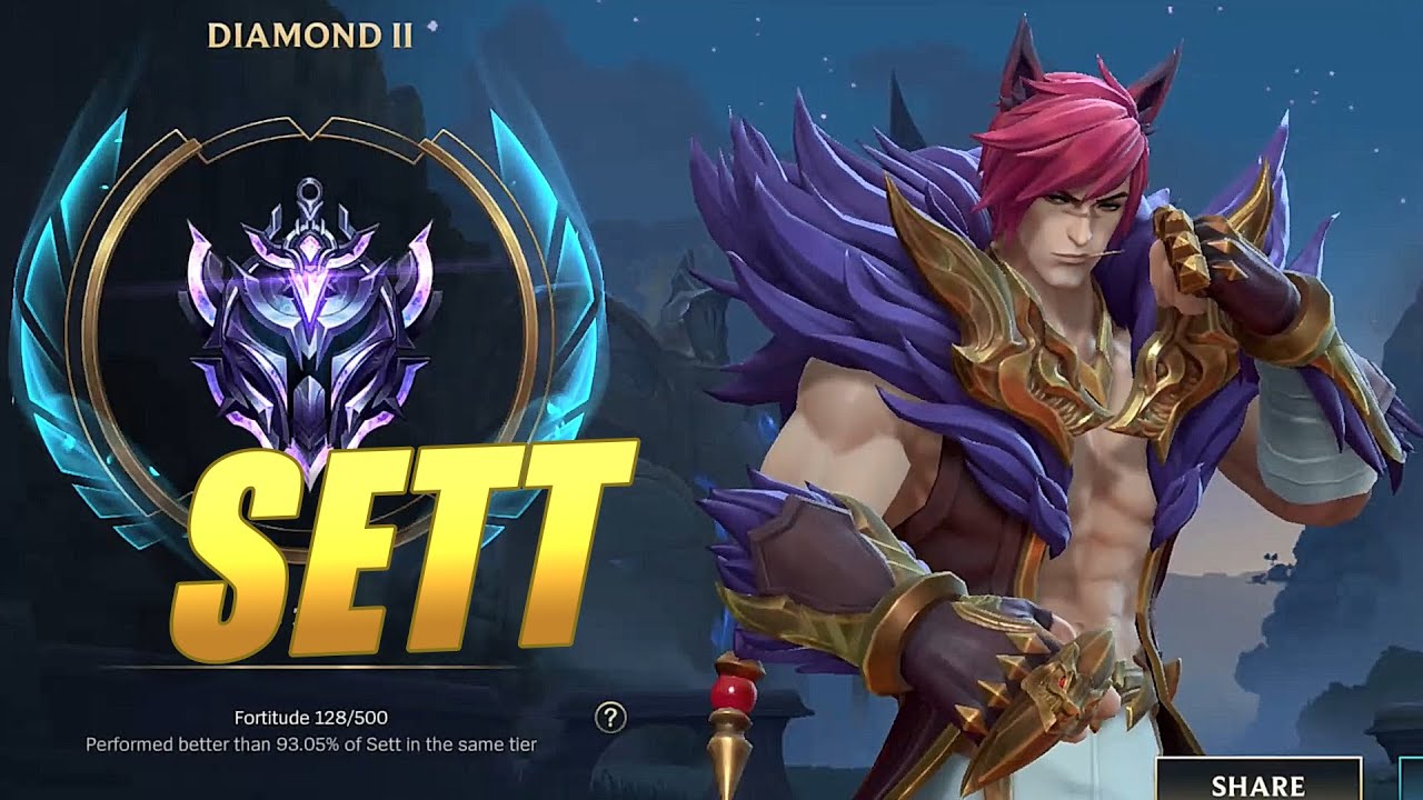 Episode 481: Sett មកវិញហើយ !!! | Sett gameplay wild rift - YouTube