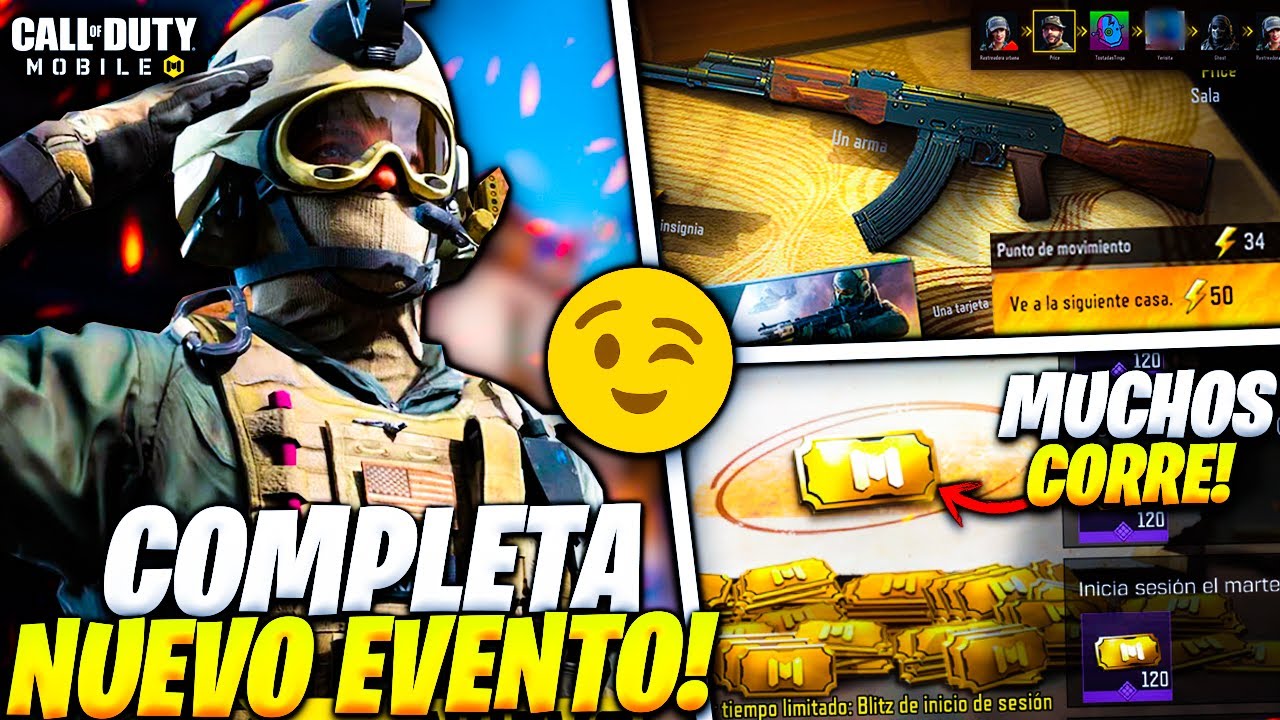 CORRE!! MUCHOS MÁS BOLETOS y CÓMO COMPLETAR el NUEVO EVENTO de COD ...