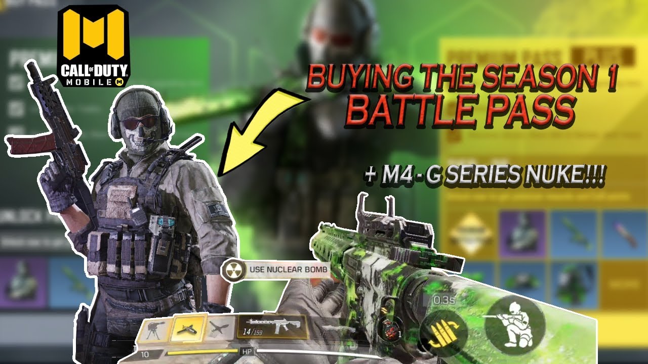BUYING THE BATTLE PASS + M4 GSERIES NUKE | CODM | Call of Duty Mobile ...