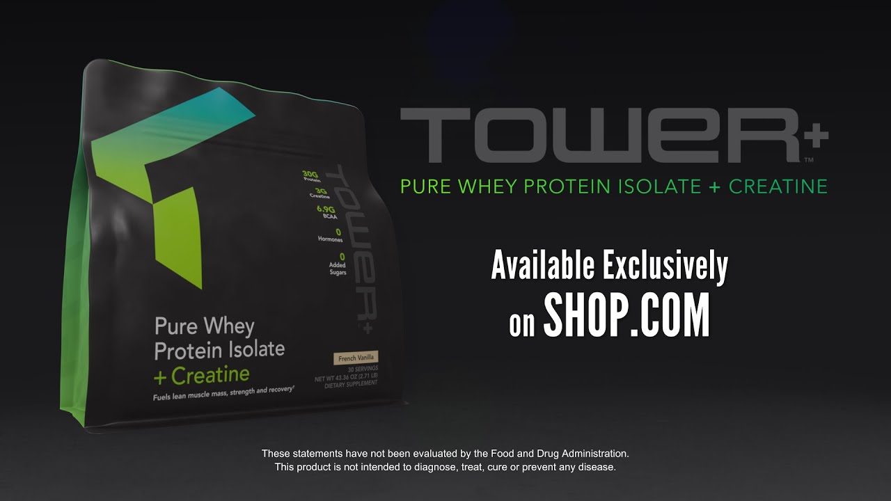 Dig deep into the science behind Tower+™ Pure Whey Isolate + Creatine ...