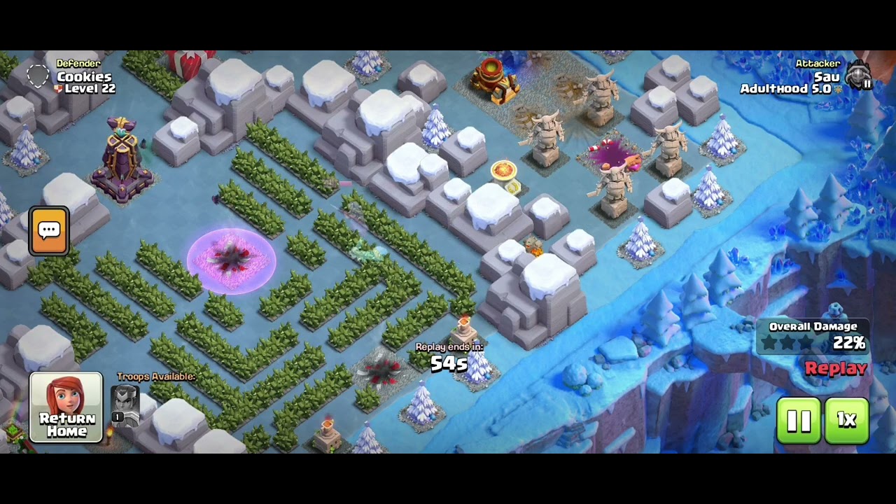 COC - THREE STARS ⭐⭐⭐ TITAN CHASE IN CLASH OF CLANS - YouTube