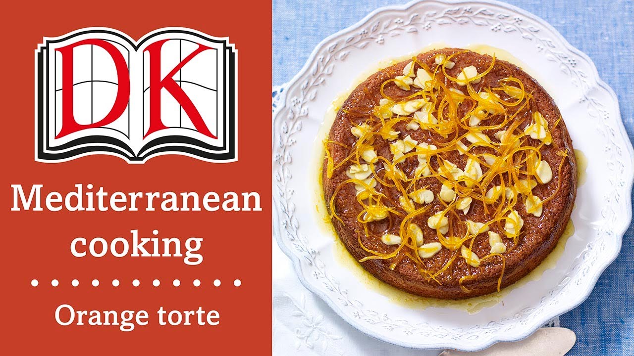 Mediterranean Recipes: Orange Torte Recipe - YouTube
