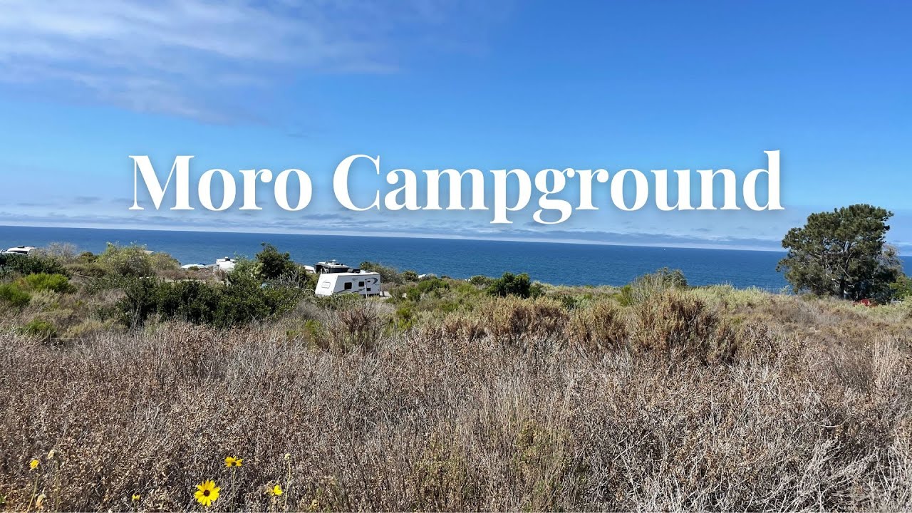 Solo Beach Camping at Moro Campground, CA - YouTube