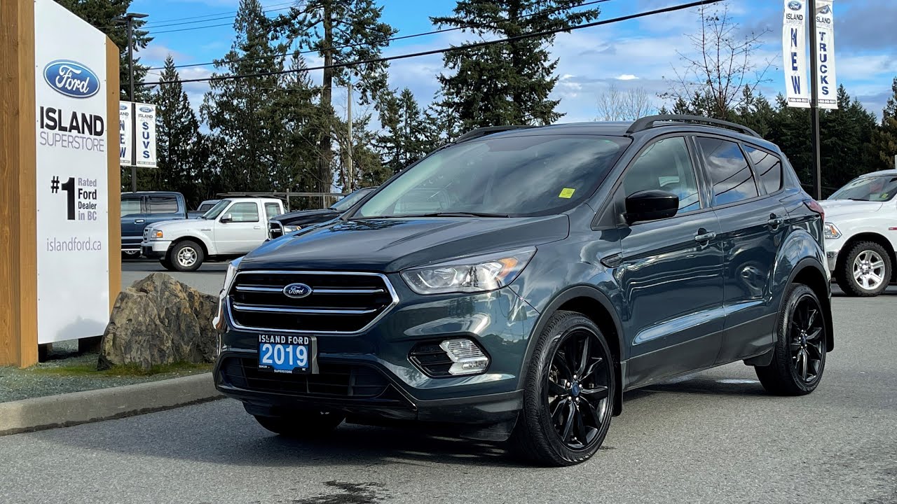 2019 Ford Escape SE + Reverse Camera, Heated Seats, AWD Review | Island ...