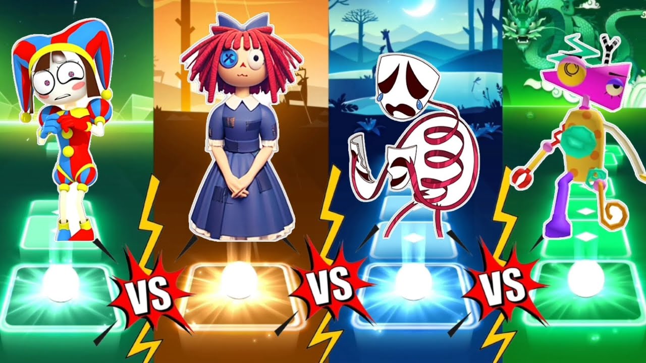 🟢The Amazing Digital Circus ⚡ Gangle 🆚 Cofmo 🆚 Zooble 🆚 Bubble ⚡ Tiles ...