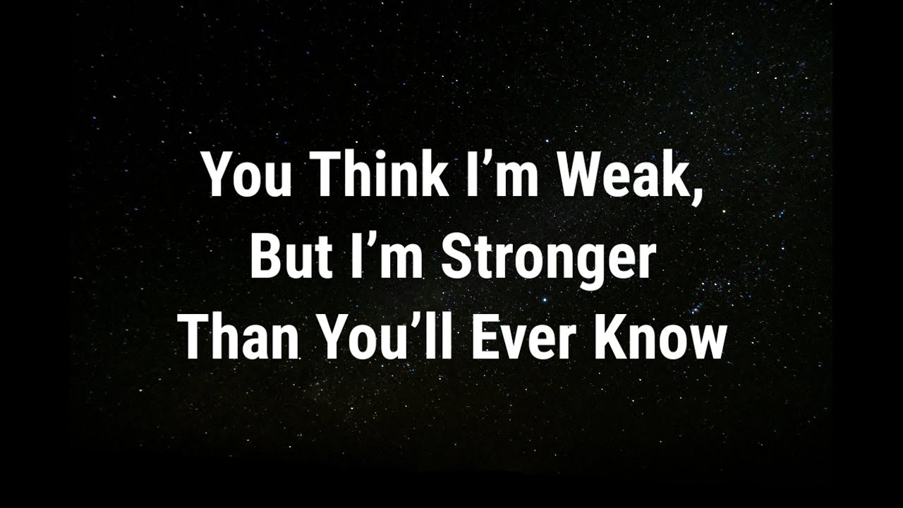 💌 You think I’m weak... current thoughts and feelings - YouTube