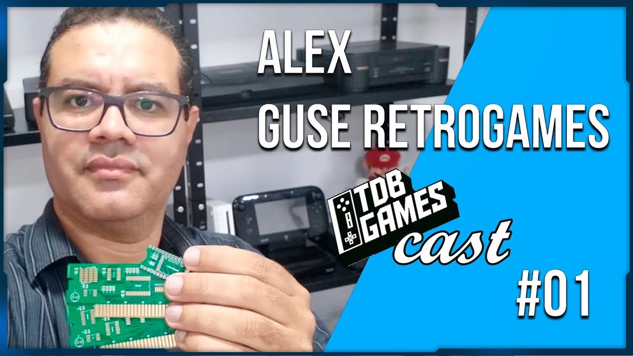 ALEX GUSE RETROGAMES - TDBGAMESCAST #01 - YouTube