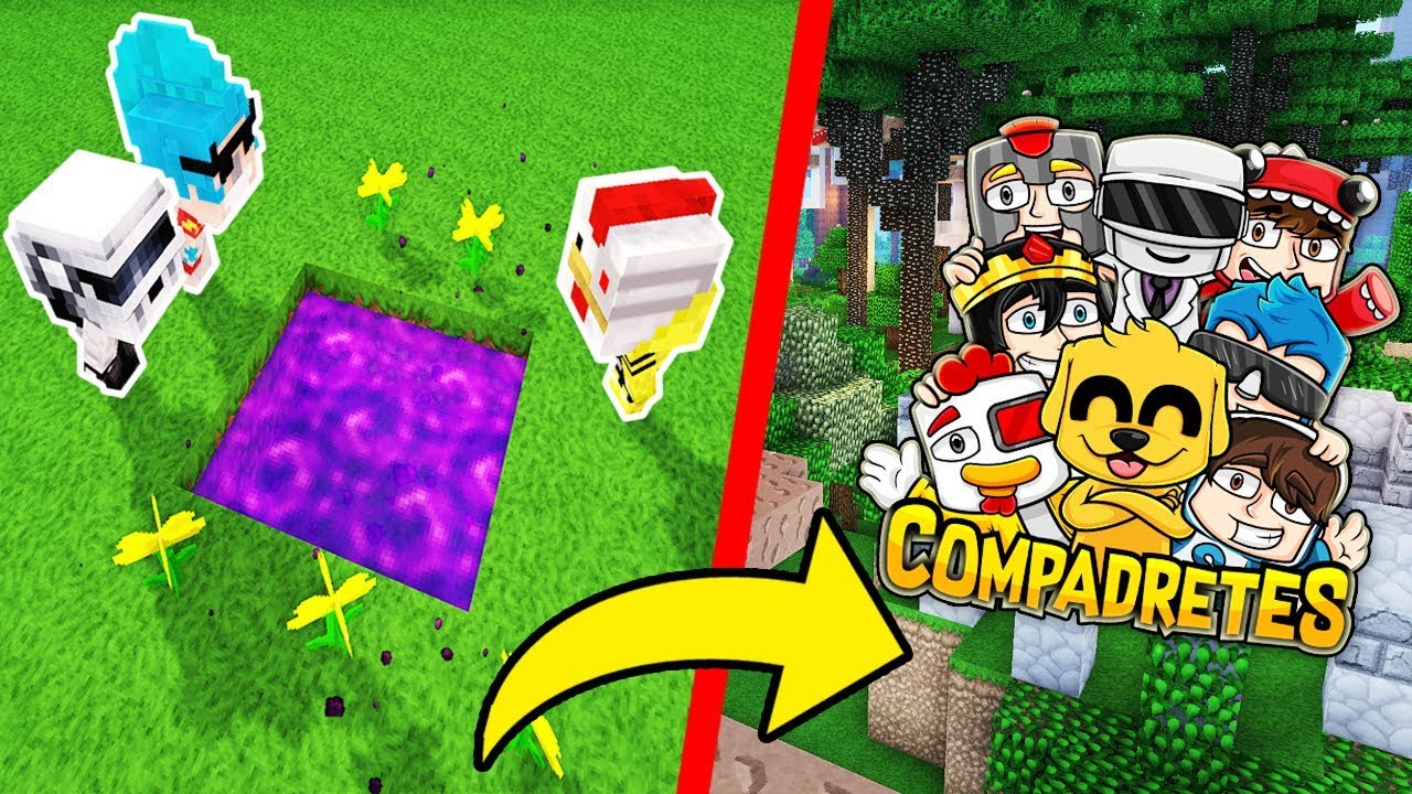 #COMPADRETES: COMO HACER UN PORTAL A LA DIMENSION DE LOS COMPAS 🌀😱 ...