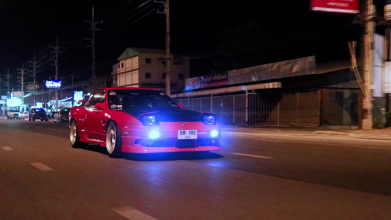Nissan 180sx | Night Run | 4K - YouTube