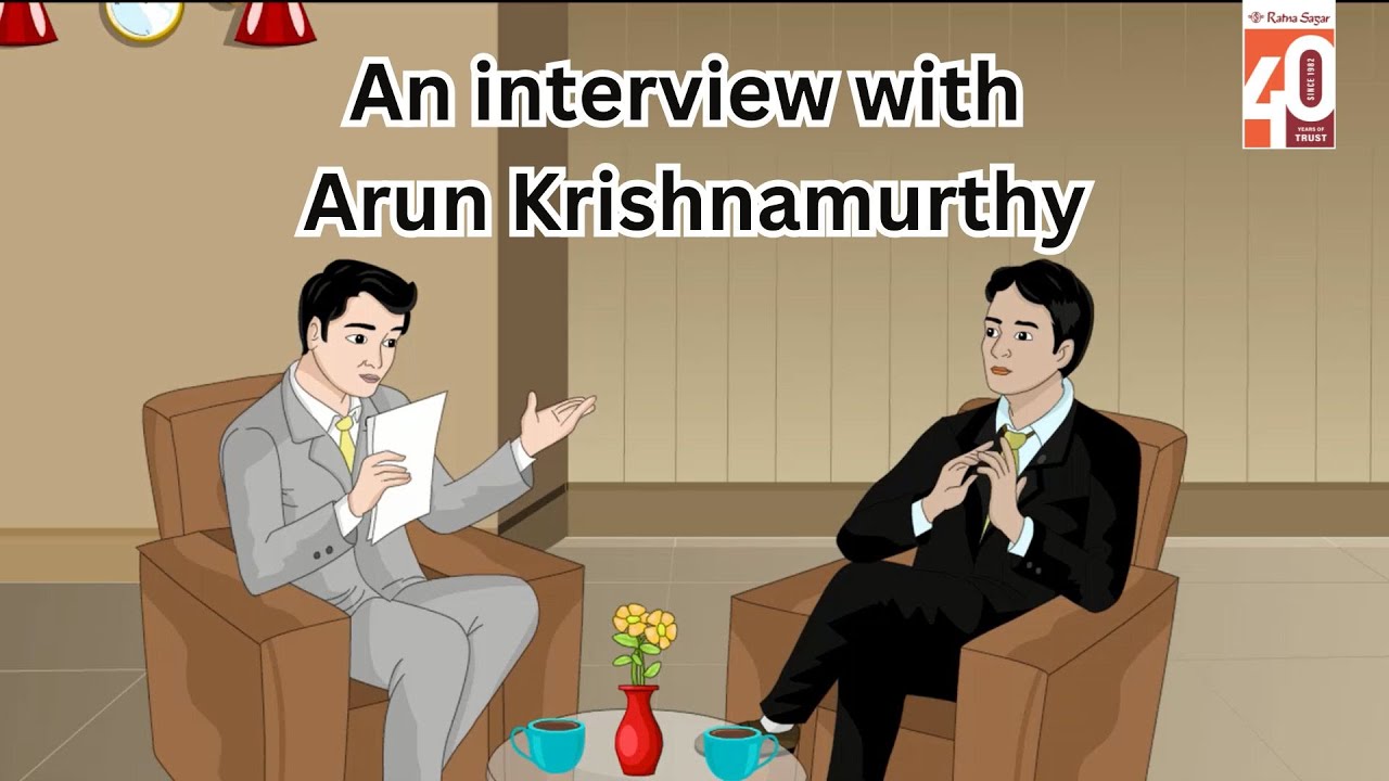 An Interview With Arun Krishnamurthy |The Story Of Reviving Our Lakes | 2D Animation by Ratna ...