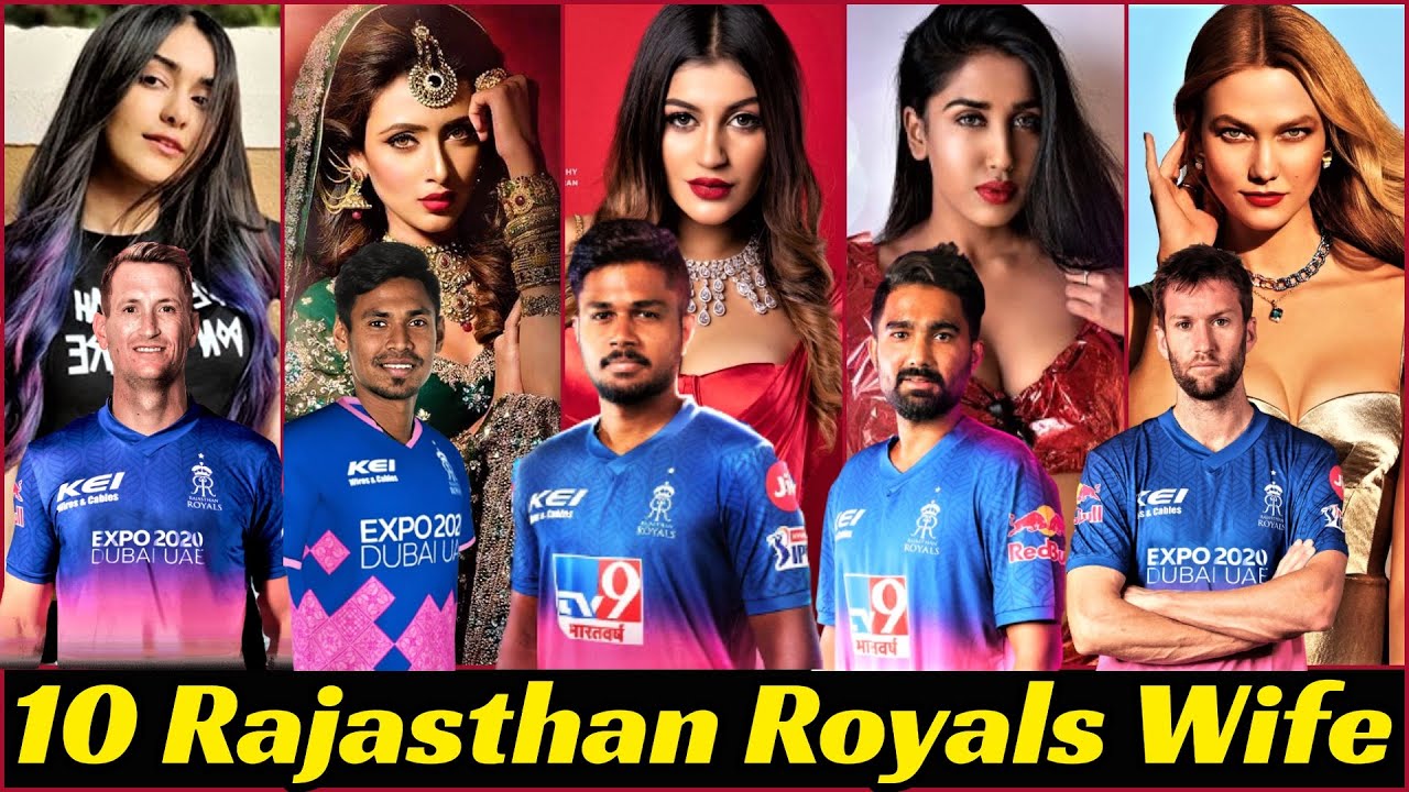 10 Rajasthan Royals Cricketers Wife And Girlfriend | IPL Players Wives ...