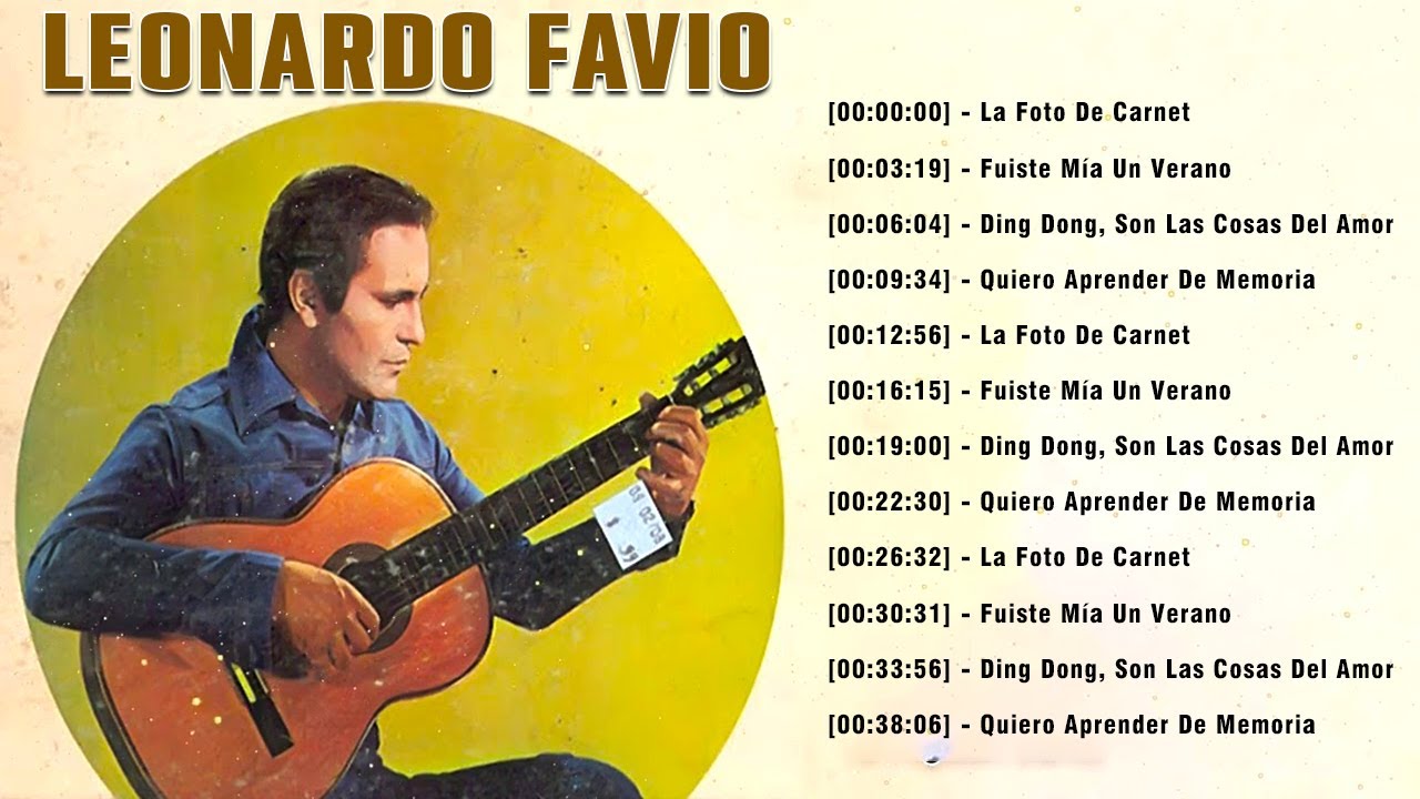 Leonardo Favio Melhores Músicas ~ Leonardo Favio Greatest Hits Full ...