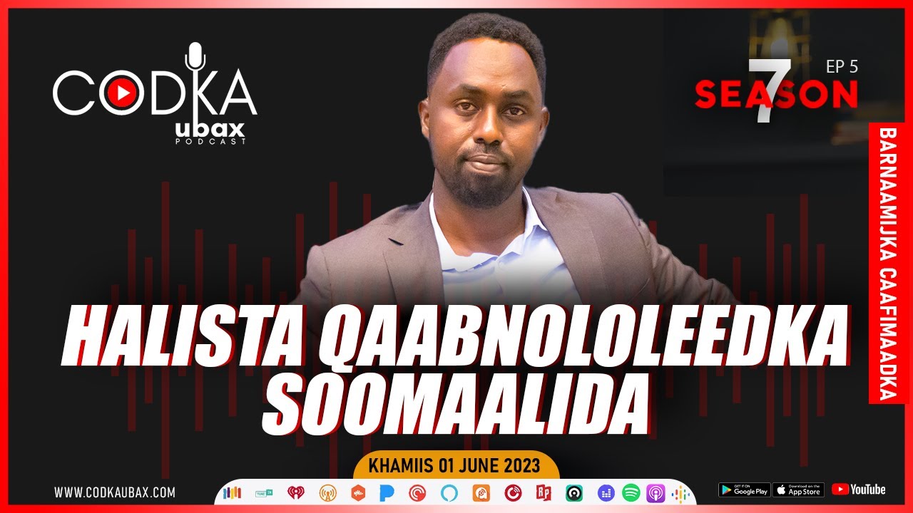 CODKA UBAX: Halista Qaabnololeedka Soomaalida - YouTube