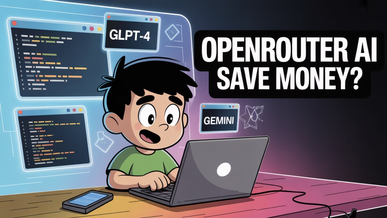 🚀 INSANE AI Gateway! OpenRouter.ai = Claude + GPT 4 + Gemini + Free APIs in One Place! - YouTube