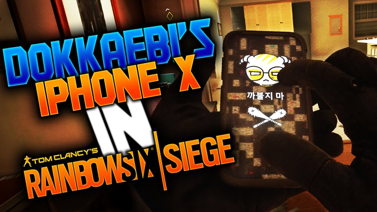 DOKKAEBI'S NEW PHONE in Rainbow Six Siege (WHITE NOISE DLC FUNNY ...