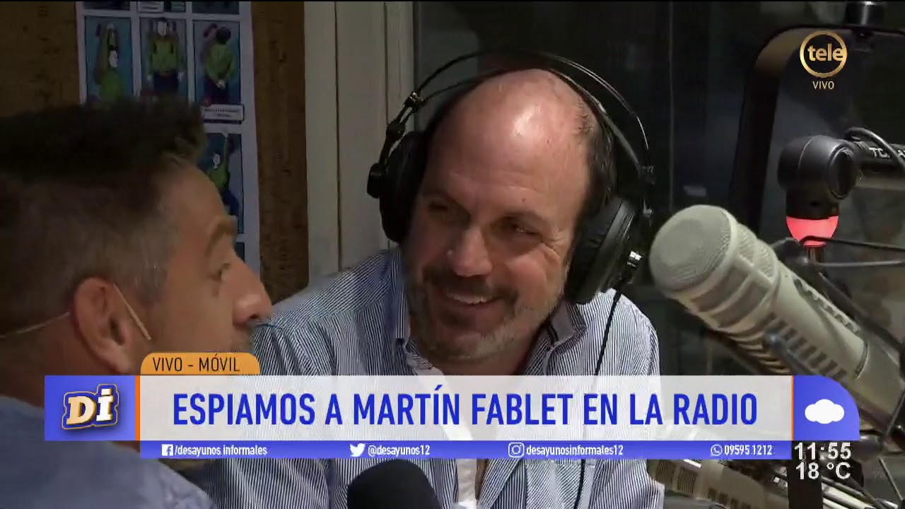 Nos colamos en Radio Sarandí para charlar con Martín Fablet e Ignacio ...